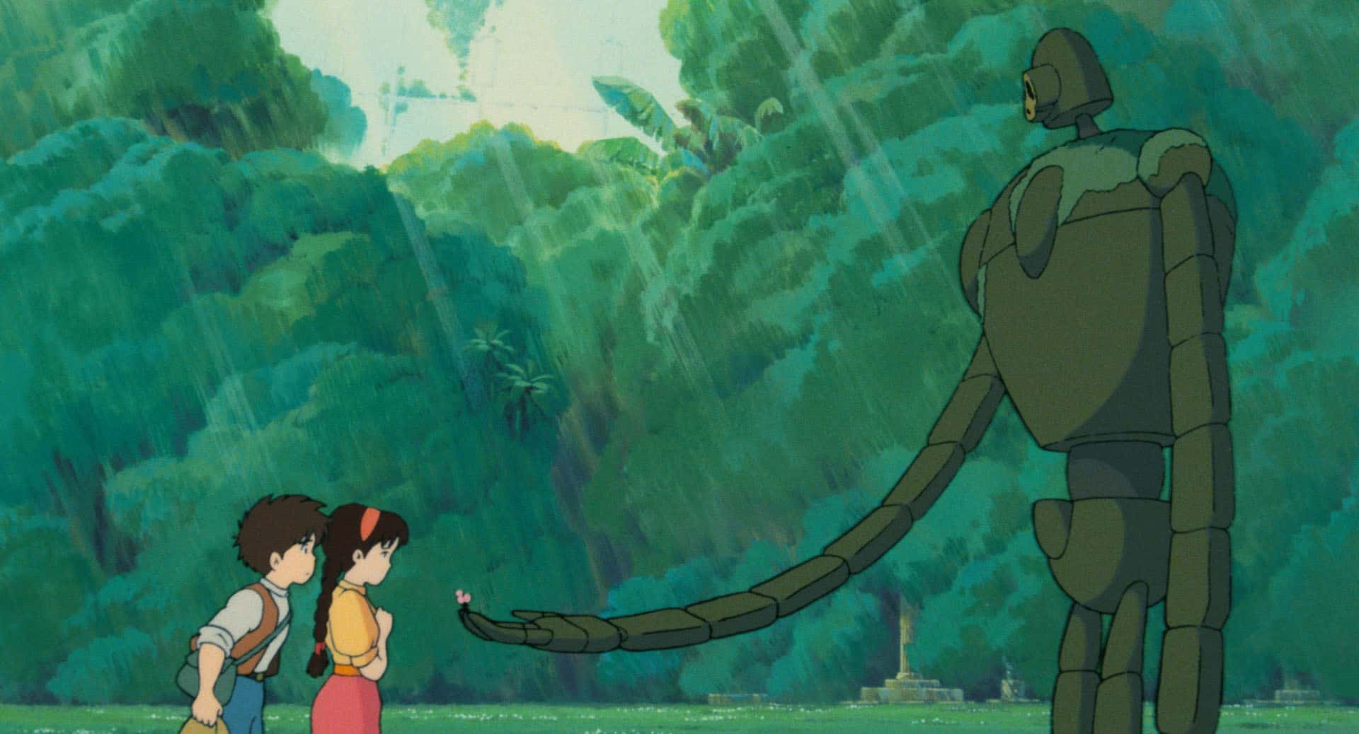 Castle in the Sky's robots, Babel, myths & Etherium